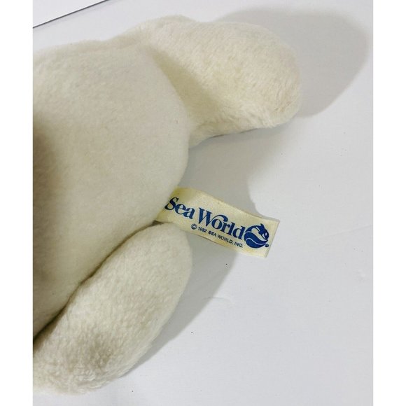 Seaworld | Toys | Vintage Sea World 1 White Baby Seal Plush Realistic ...